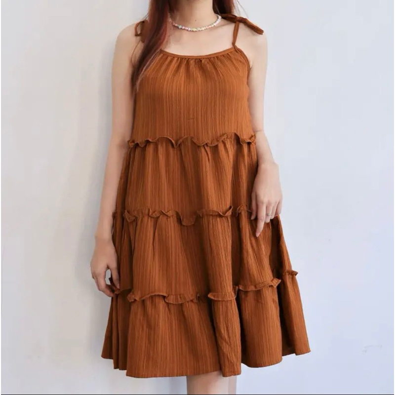 Jual LADY CRUSH DASTER WANITA YUKENSI JUMBO SINGLET MIDI DASTER ...