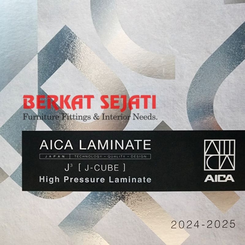 Jual Buku Katalog Sample HPL AICA J-CUBE JCUBE LAMINATE (INTERNATIONAL ASIA COLLECTION) | Shopee ...