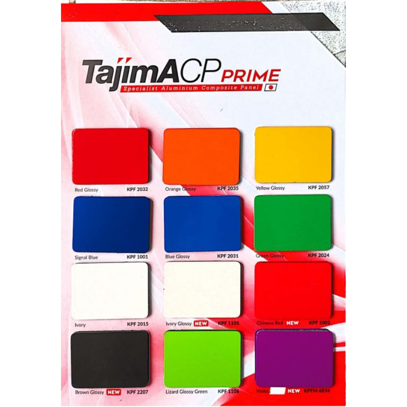 Jual ACP Alumunium Composite/Panel ACP TAJIMA 3mm PE Interior ukuran 1. ...