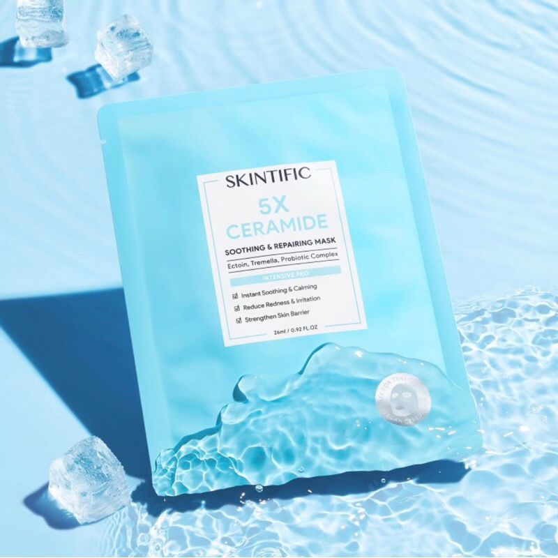 Jual Skintific Masker Sheet Wajah 5X Ceramide Soothing and Repairing ...