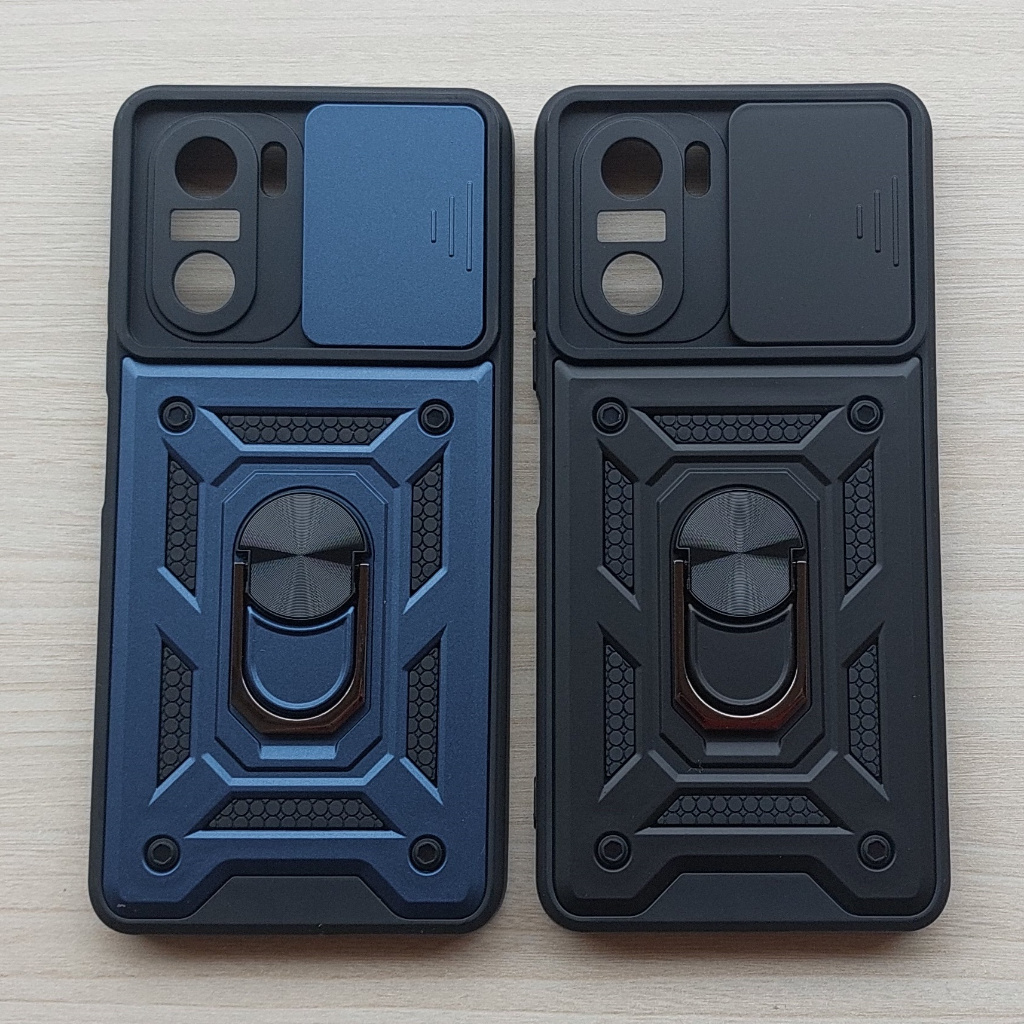 Jual Armored Case Xiaomi Poco F3 / casing hard lens cover ring ...