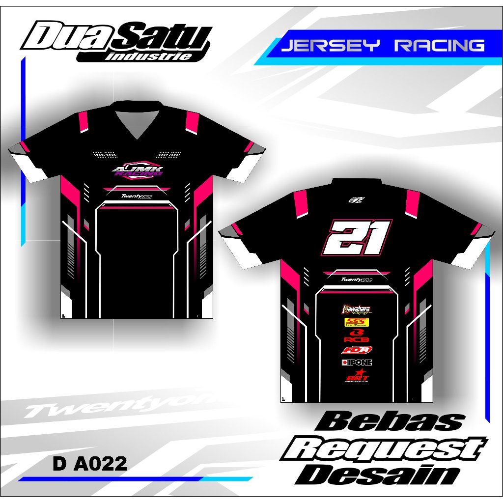 Jual JERSEY RACING KAOS CUSTOM kaos baju jersey racing custom full ...