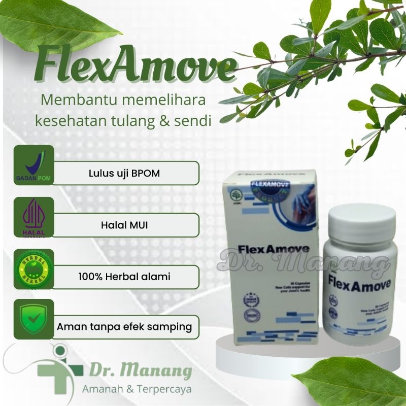 Jual FlexAmove Asli Obat Nyeri Sendi Dan Tulang Original Resmi BPOM ...
