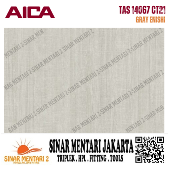 Jual AICA HPL TAS 14067 CT21 GRAY ENISHI | Shopee Indonesia