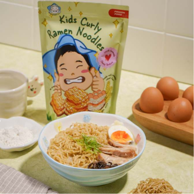 Jual Orimen Kids Curly Ramen Noodle | Mie Sehat Keriting Homemade ...