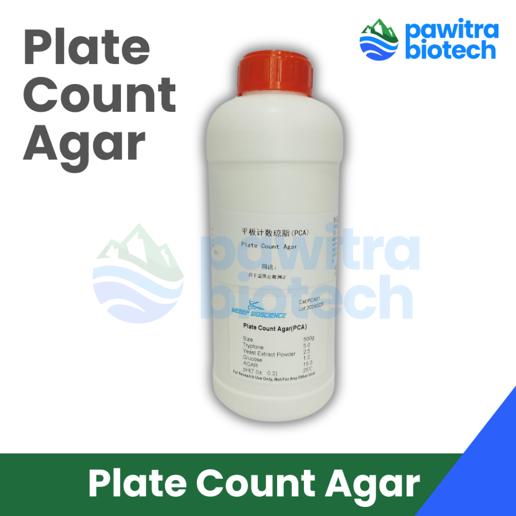 Jual Media PCA Plate Count Agar Mikrobiologi Pro Analis | Shopee Indonesia
