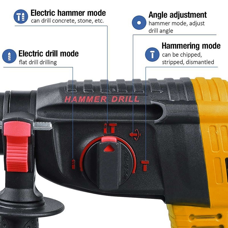 Jual Reaim Mesin Bor 680W Motor tembaga murni 【3IN1】 motor tanpa sikat ...