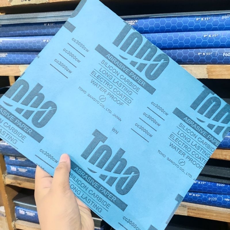 Jual AMPLAS TOHO GRIT 60 - 2000 - 5000 Amplas water proof - Tajam dan ...