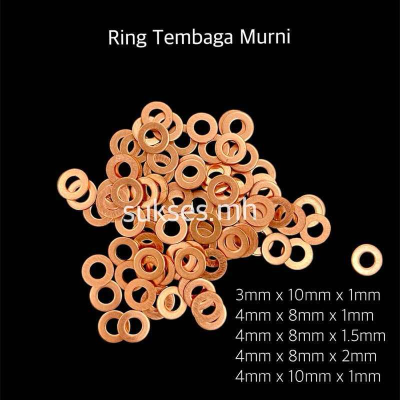 Jual Ring tembaga M3 ring tembaga M4 ring tembaga murni | Shopee Indonesia