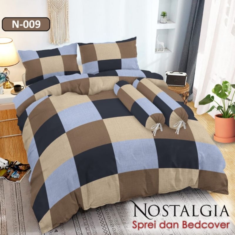Jual Bed Cover - Nostalgia N - 009 Ukuran King 180x200 / Queen 160x200 ...
