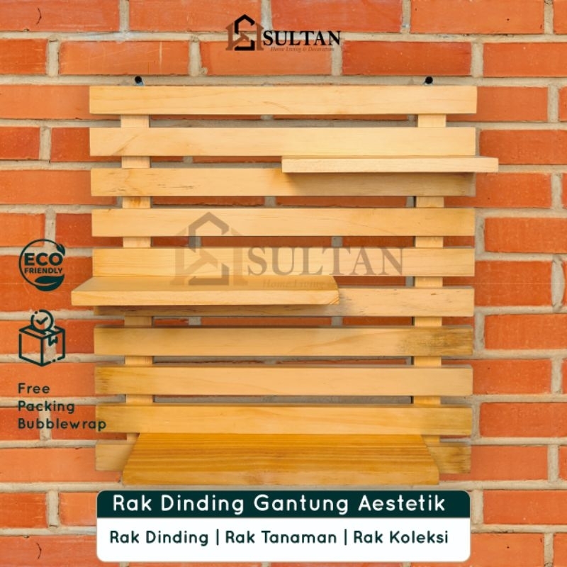 Jual Rak Tanaman | Rak Pot Bunga | Rak Dinding Gantung 3 Ambalan ...