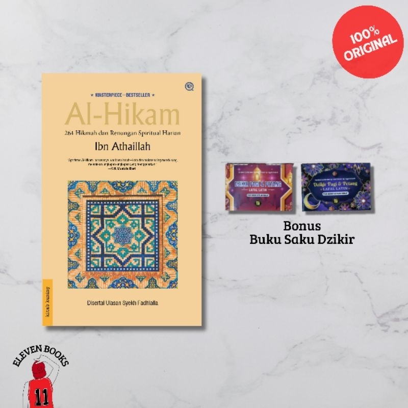 Jual Buku Original Kitab Al-Hikam 264 Hikmah dan Renungan Spiritual Harian - Ibn Athaillah (Qaf ...