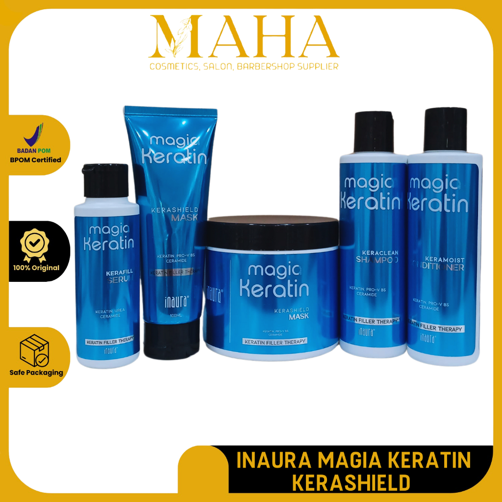 Jual INAURA MAGIA KERATIN FILLER THERAPY | HAIR MASK | CONDITIONER ...