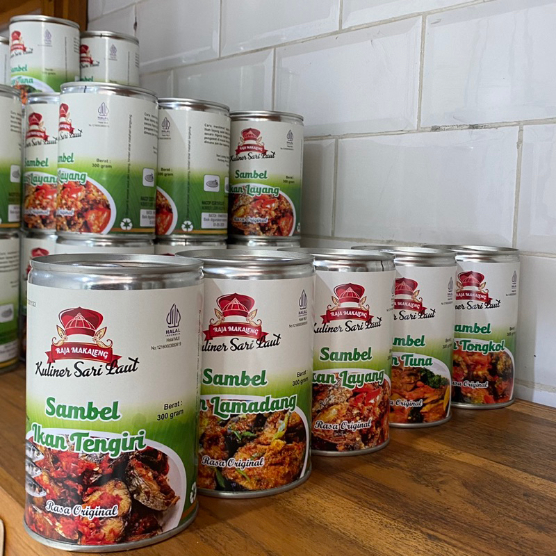 Jual Makaleng Lauk Siap Saji / Sambel Ikan Tengiri/ Sambal Ikan ...