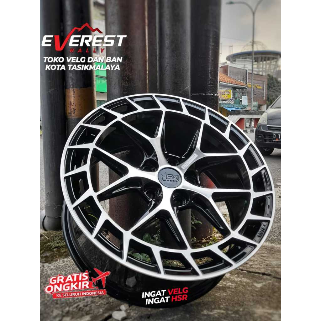 Jual VELG RACING HSR LPS RING 18 LEBAR 8 BAUT 5X114 COCOK UNTUK MOBIL ...