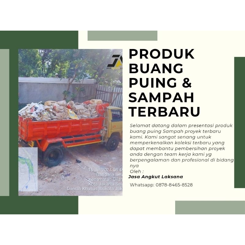 Jual JASA BUANG PUING SAMPAH PROYEK CILANDAK JAGAKARSA | Shopee Indonesia