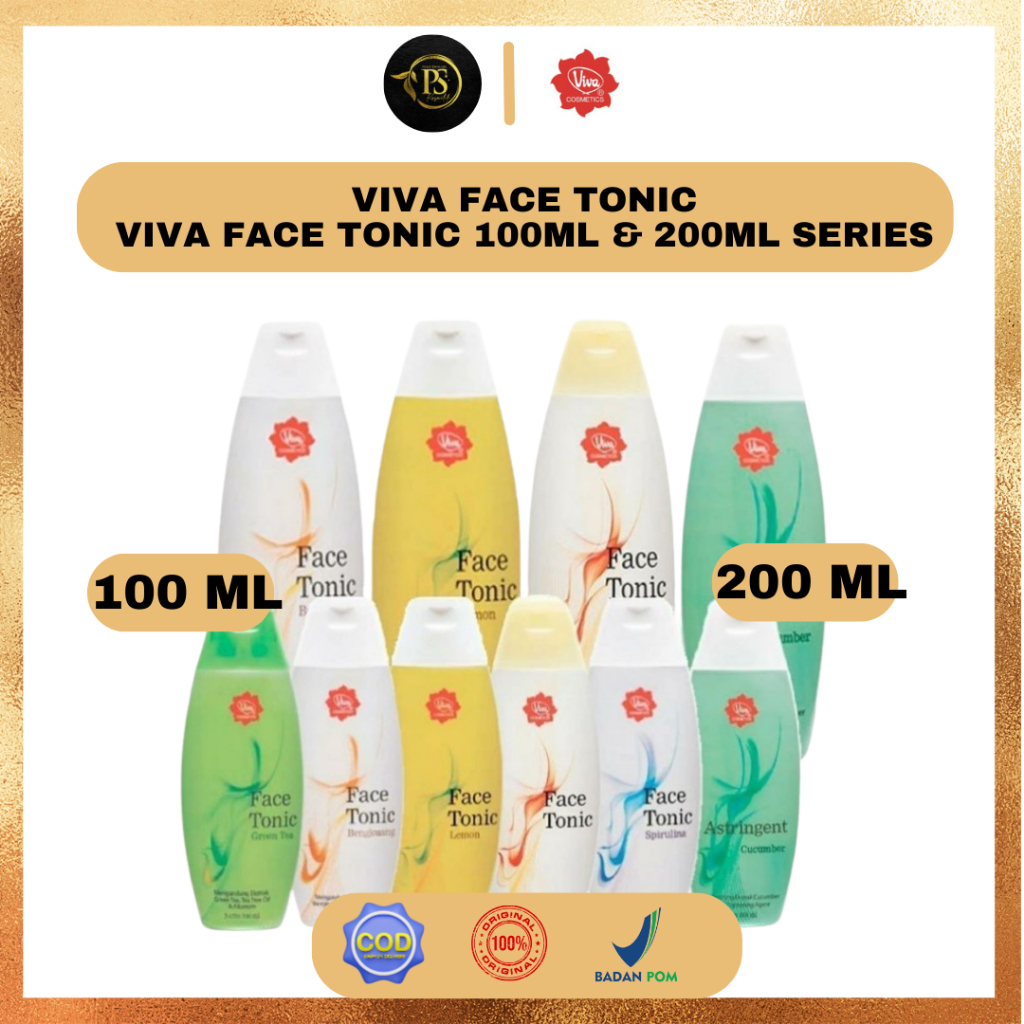 Jual Viva Face Tonic 100ml & 200ml Series | Shopee Indonesia