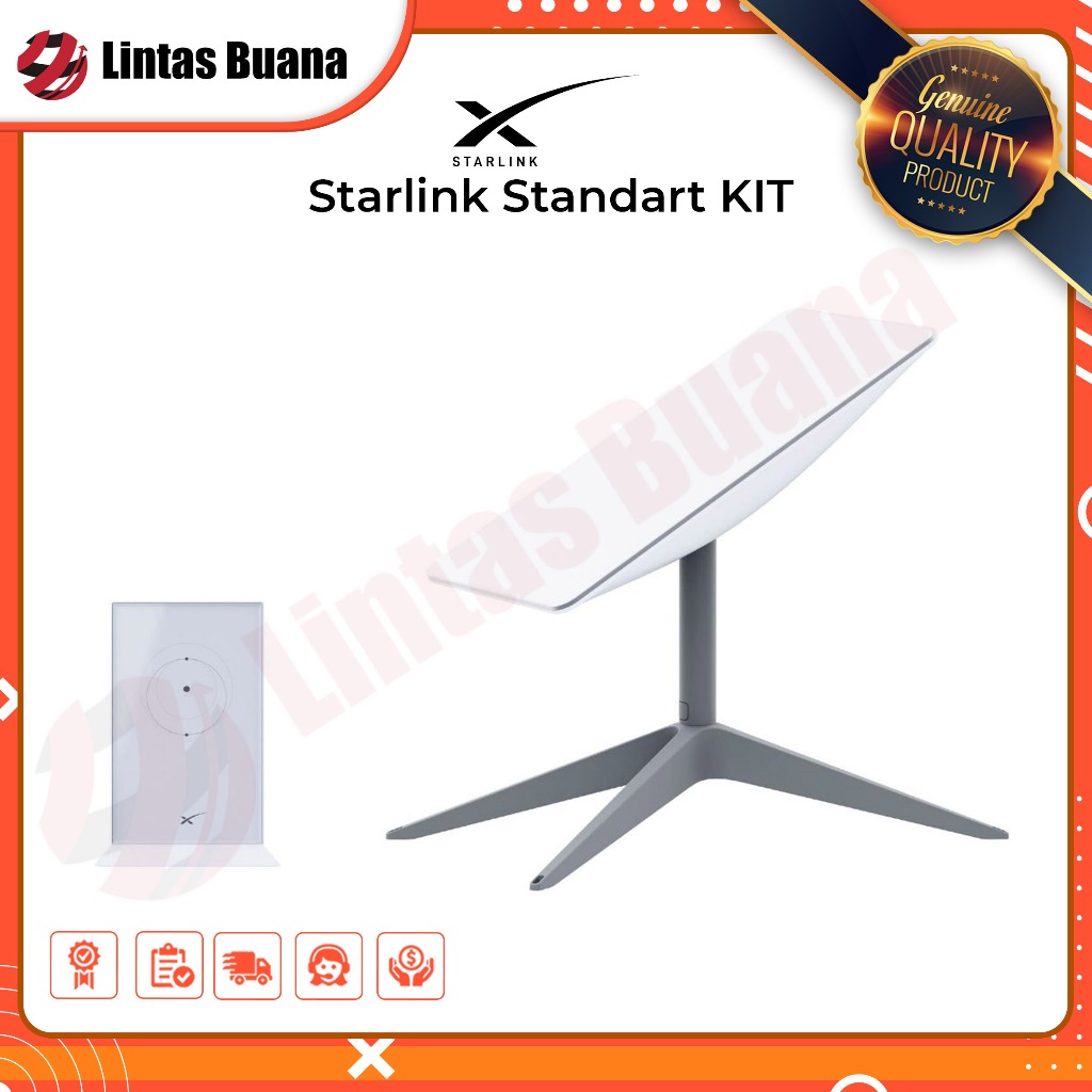 Jual STARLINK STANDARD INTERNET KIT SATELLITE ANTENNA & WIFI ROUTER KIT ...
