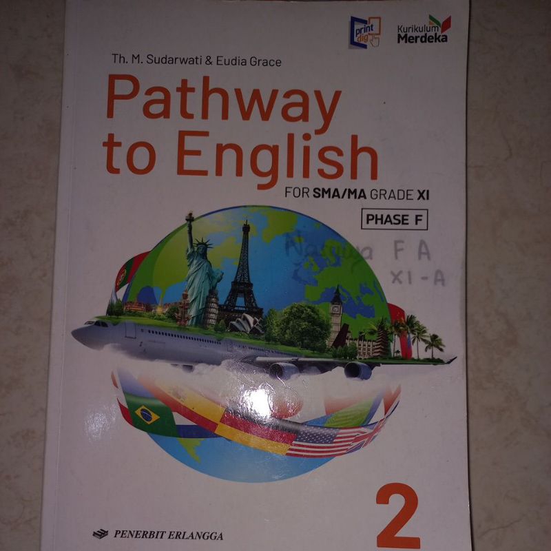 Jual Buku Bahasa Inggris (Pathway to English) Kelas 11 SMA/MA Kurikulum Merdeka. Penerbit ...