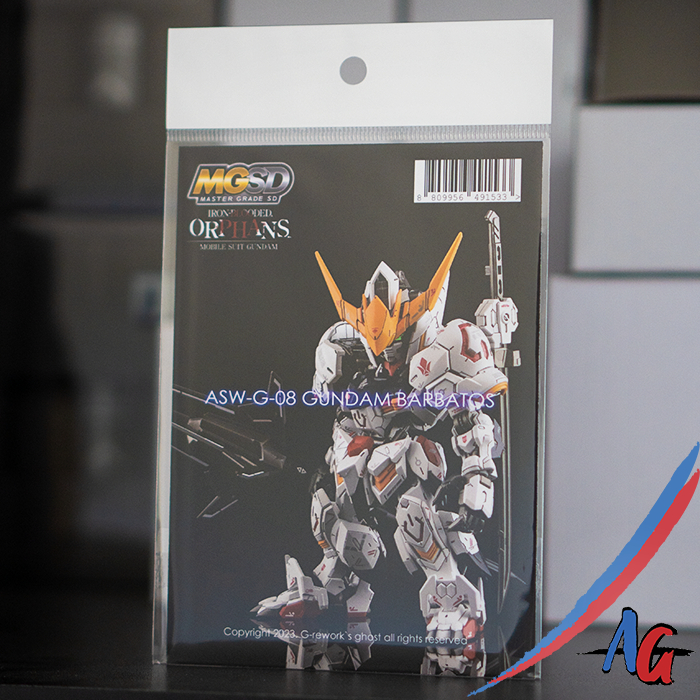 Jual G-Rework MGSD Gundam Barbatos Water Decal Sticker | Shopee Indonesia