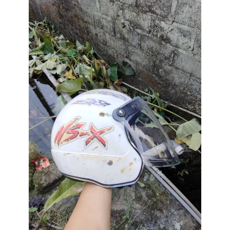 Jual Helm NSX jadul lawas klasik custom | Shopee Indonesia