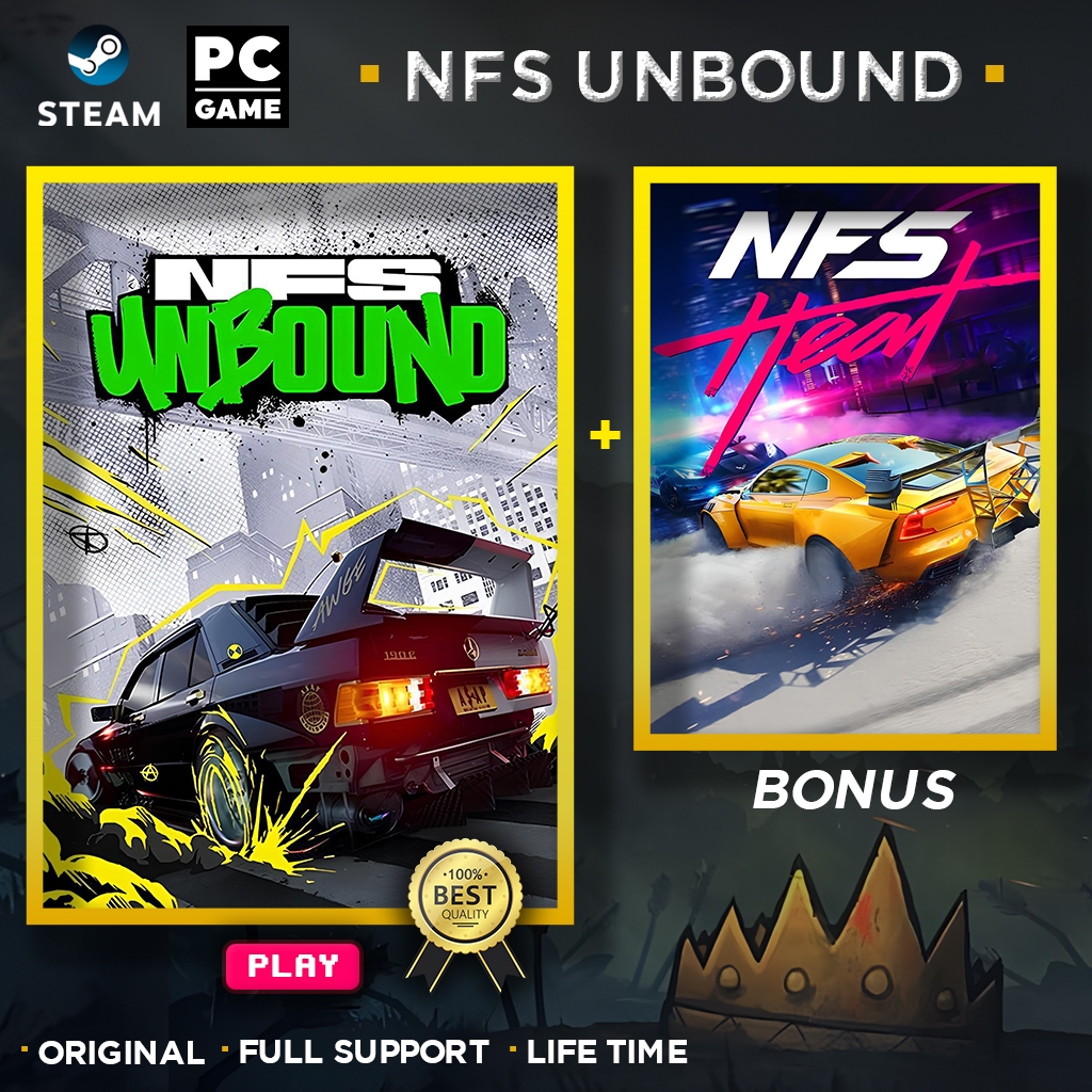 Jual Need For Speed Unbound Palace Edition + Need For Speed Heat PC ...