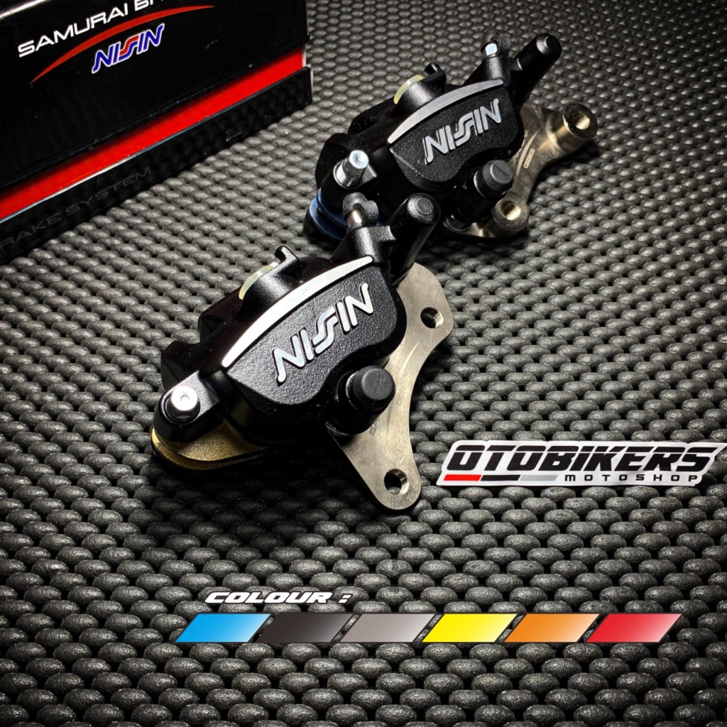 Jual KALIPER NISSIN SAMURAI BRAKE 2 PISTON 220 260 mm JUPITER Z FIZR 125Z NOUVO 2P Original ...
