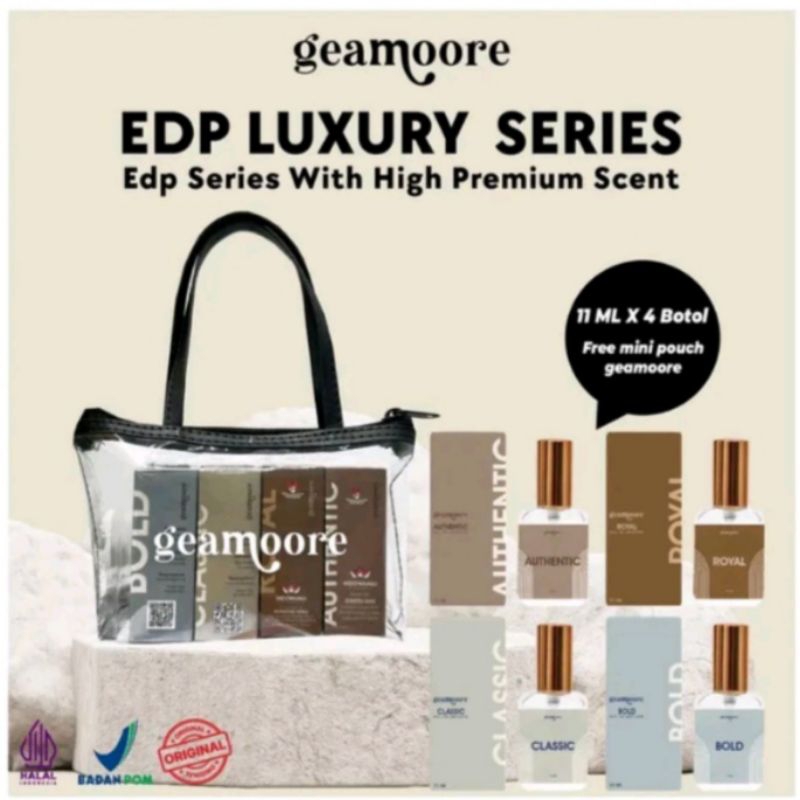 Jual GEAMOORE EDP LUXURY SERIES DAPAT 4 belum sama tas ( READY KIRIM ...