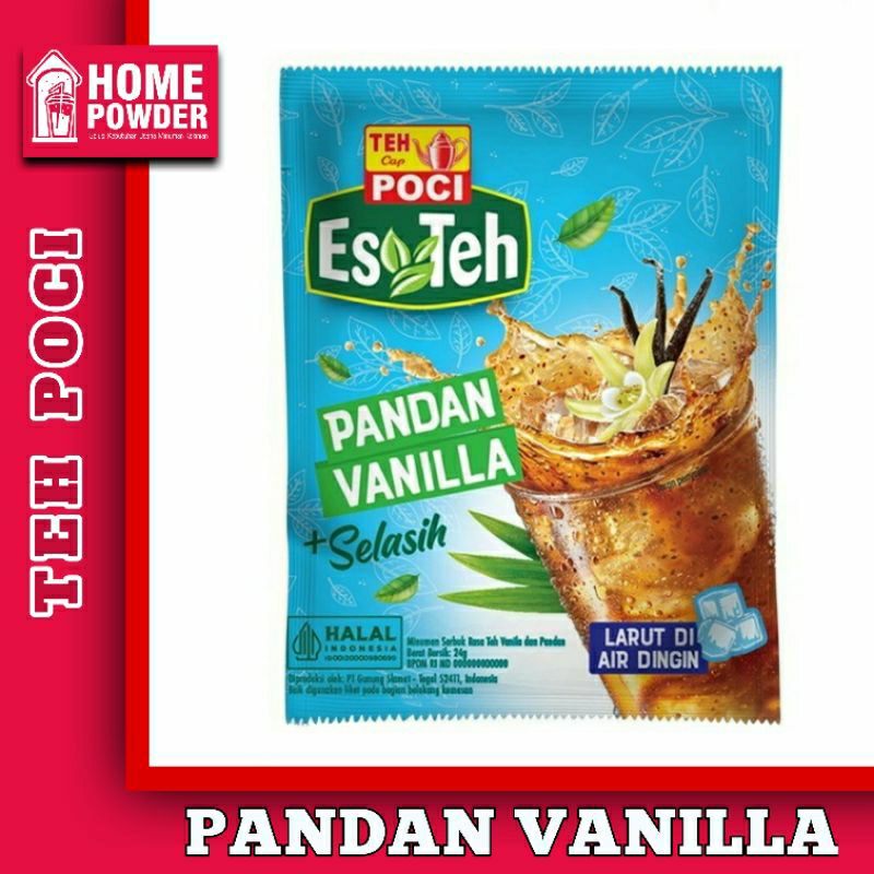 Jual Promo Teh Poci Es Teh Pandan Vanilla 10 Sachet Minuman Es Teh ...