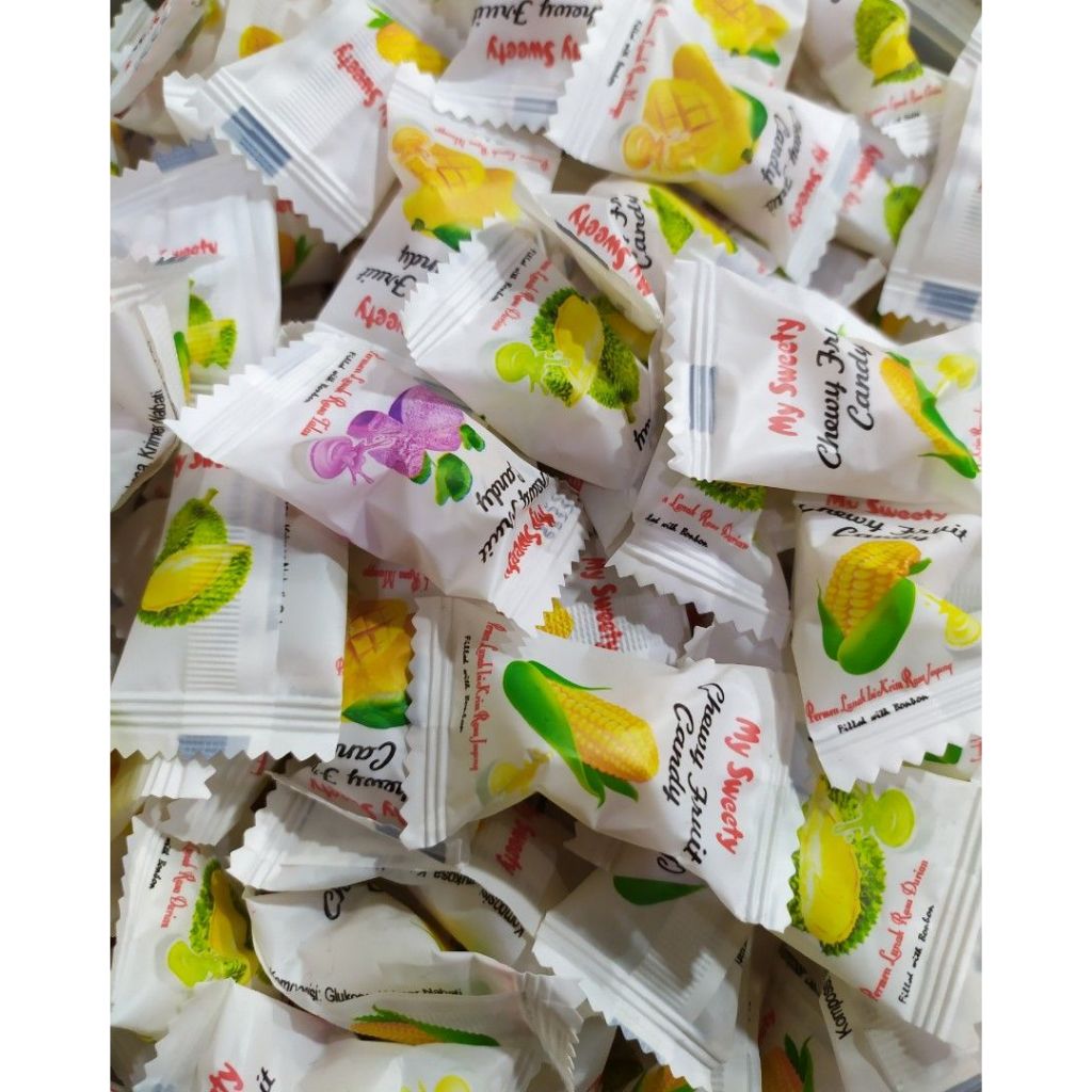 Jual My Sweety Permen Lunak Aneka Rasa Buah Mangga Durian Jagung dan ...