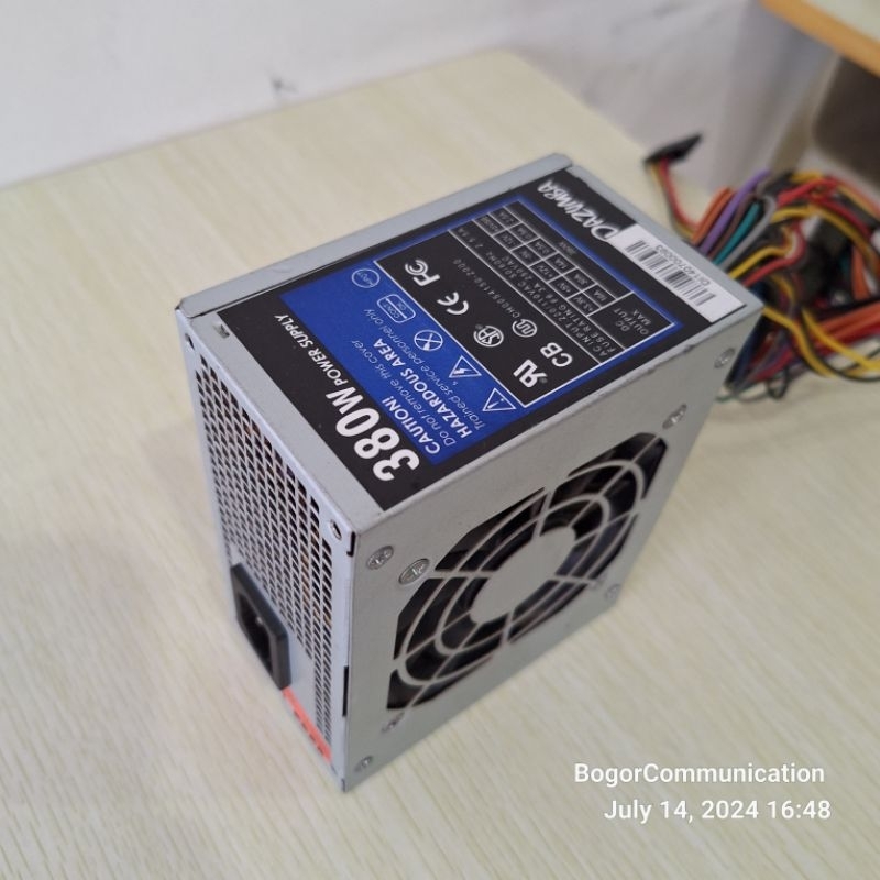Jual PSU DAZUMBA SFX 380W Power Supply Mini ITX Non Modular | Shopee Indonesia