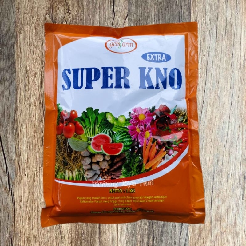 Jual SUPER KNO EXTRA 1 KG / PUPUK MENINGKAT BOBOT BUAH UMBI DAN ...