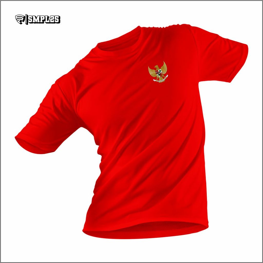 Jual Kaos Dryfit Olahraga Running Logo Garuda Indonesia Merdeka | IDN ...