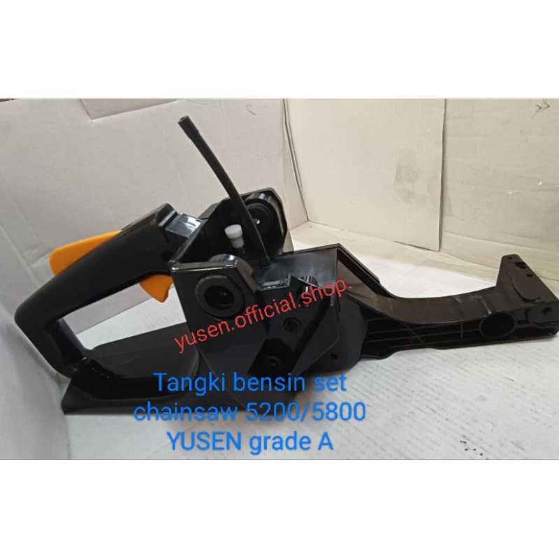 Jual Tangki bensin set stang gas chainsaw 5200/5800 merek YUSEN grade A ...