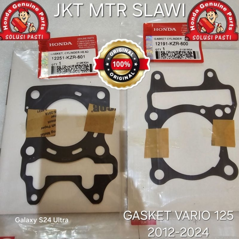 Jual 12191-KZR-600,12251-KZR-601 gasket cylinder head gasket cylinder block vario 125 2012-2024 ...