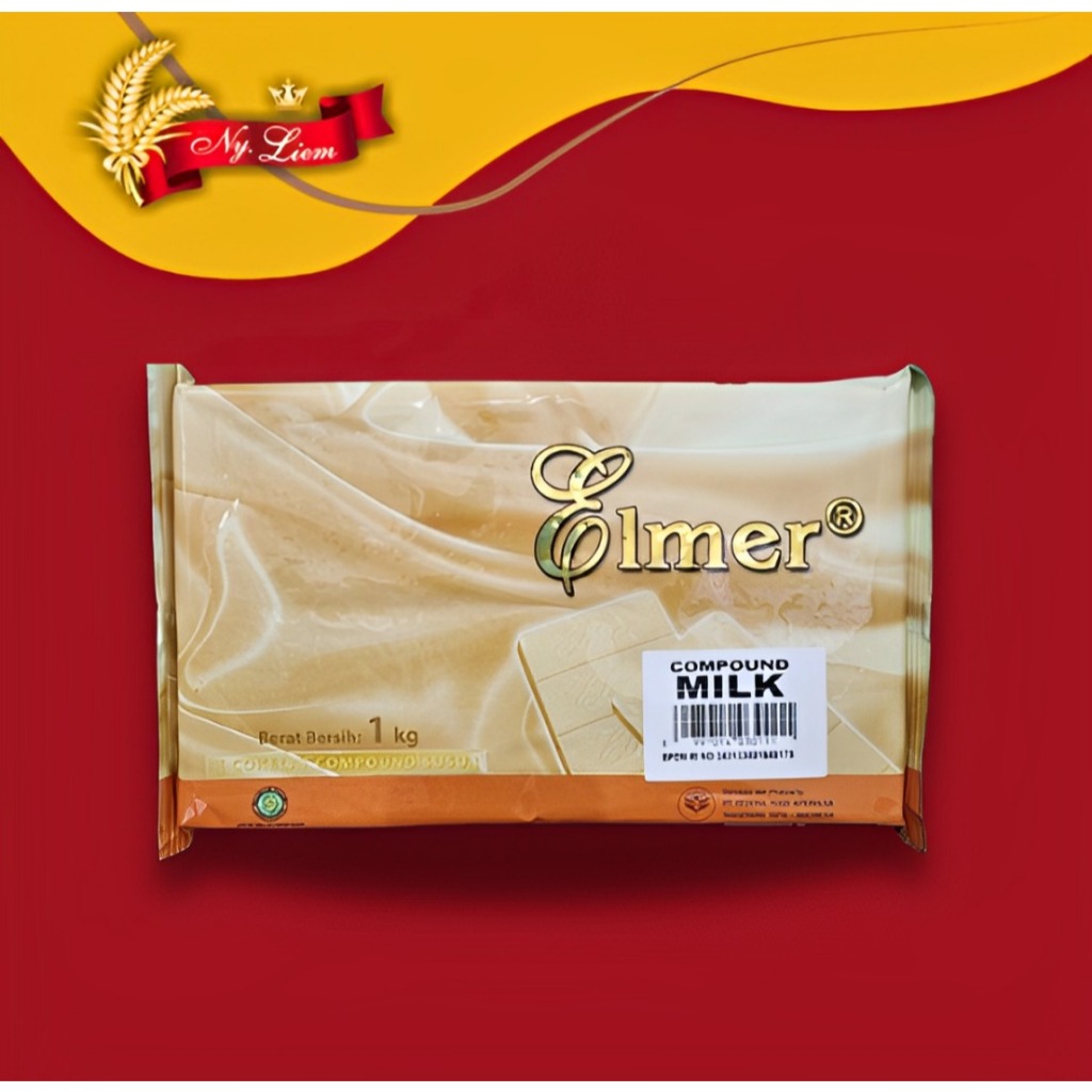 Jual ELMER Chocolate Compound Milk 1 kg | Shopee Indonesia