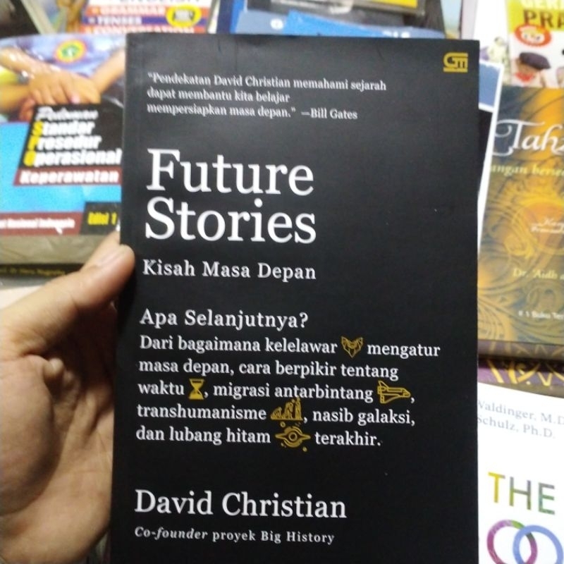 Jual buku future stories kisah masa depan by David christian original | Shopee Indonesia
