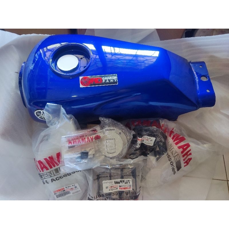 Jual TANGKI KOTAK SCORPIO SET WARNA BIRU | Shopee Indonesia