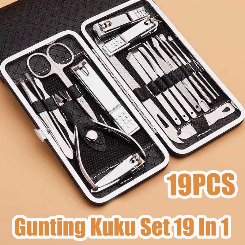 Jual 8Pcs Nail Art set Alat Pedicure Manicure Gunting Kuku 1267 ...