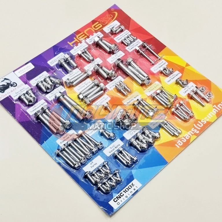 Jual Baut Probolt Heng Thailand CNC Stainless Full Body NEW NMAX 2020 ...