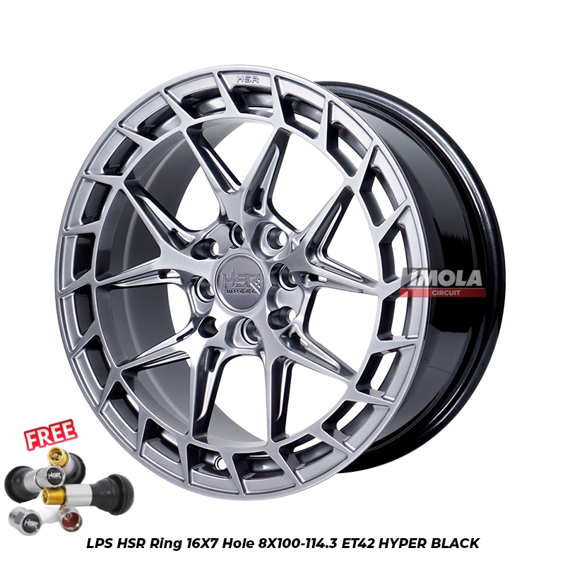 Jual Velg HSR LPS Ring 16 Velg Mobil R16 Lebar 7 Jazz Yaris Mobilio ...