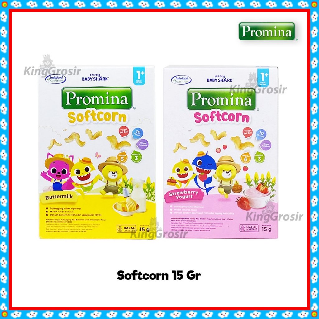 Jual Promina Softcorn 15gr untuk Usia 1+ Snack Bayi Puffs Jagung ...