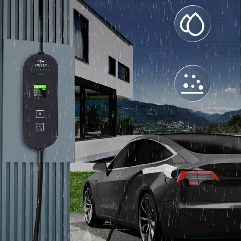 Jual CHARGING PORTABLE EV 16A type2 Female charge mobil listrik ...