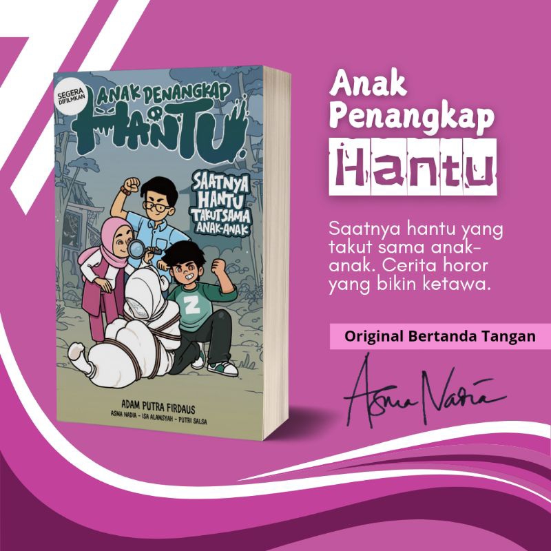Jual Buku Anak Penangkap Hantu by Adam Putra Firdaus & Family | Shopee ...