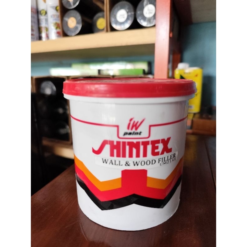 Jual Shintex Wall & Wood Filler Dempul Tembok/Kayu 1kg | Shopee Indonesia