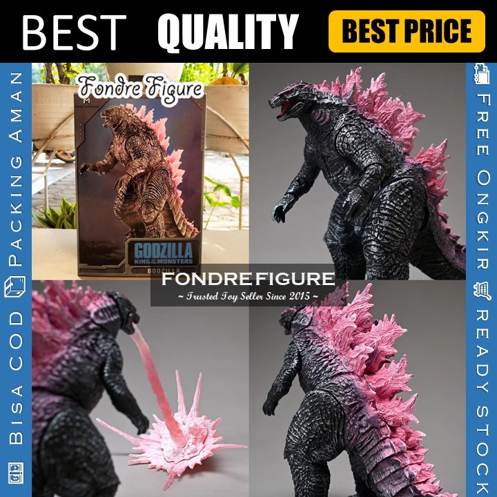 Jual NECA GODZILLA PINK 2024 VS KING KONG 2 RISE OF AN EMPIRE THE NEW ...
