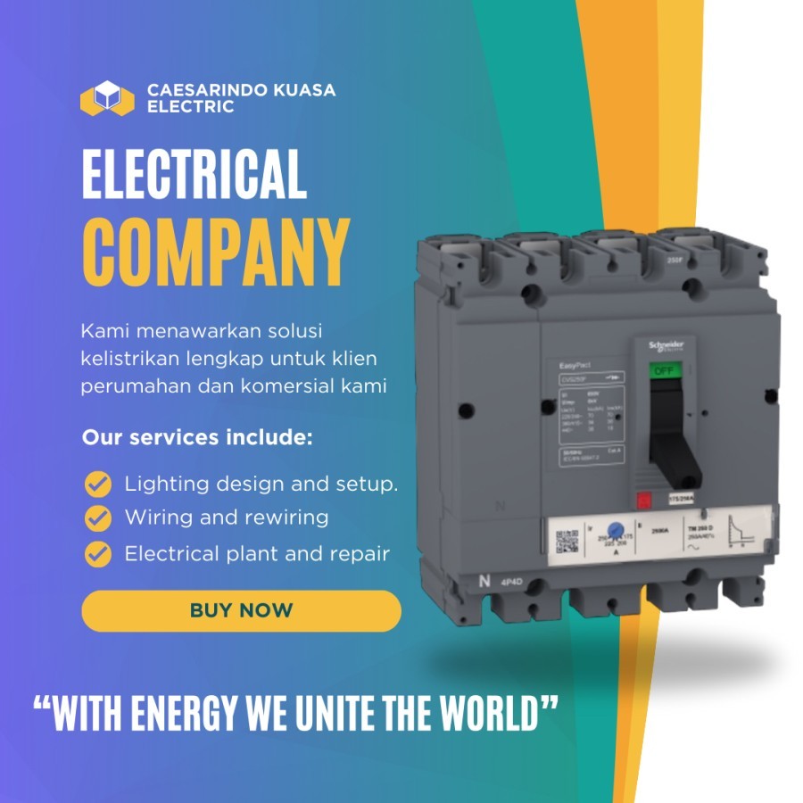 Jual MCCB 125A 4P SCHNEIDER CVS160F LV516342 125AMPER 4PAS 125AMPERE ...