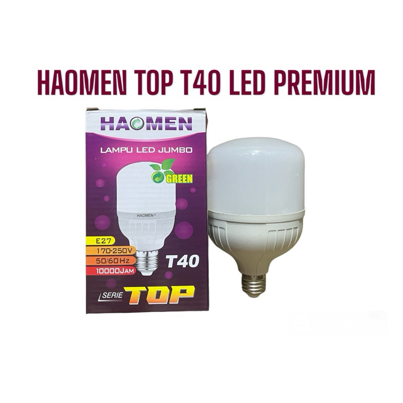 Jual Lampu Led Jumbo Haomen Top 40 Watt T40 Capsule | Shopee Indonesia