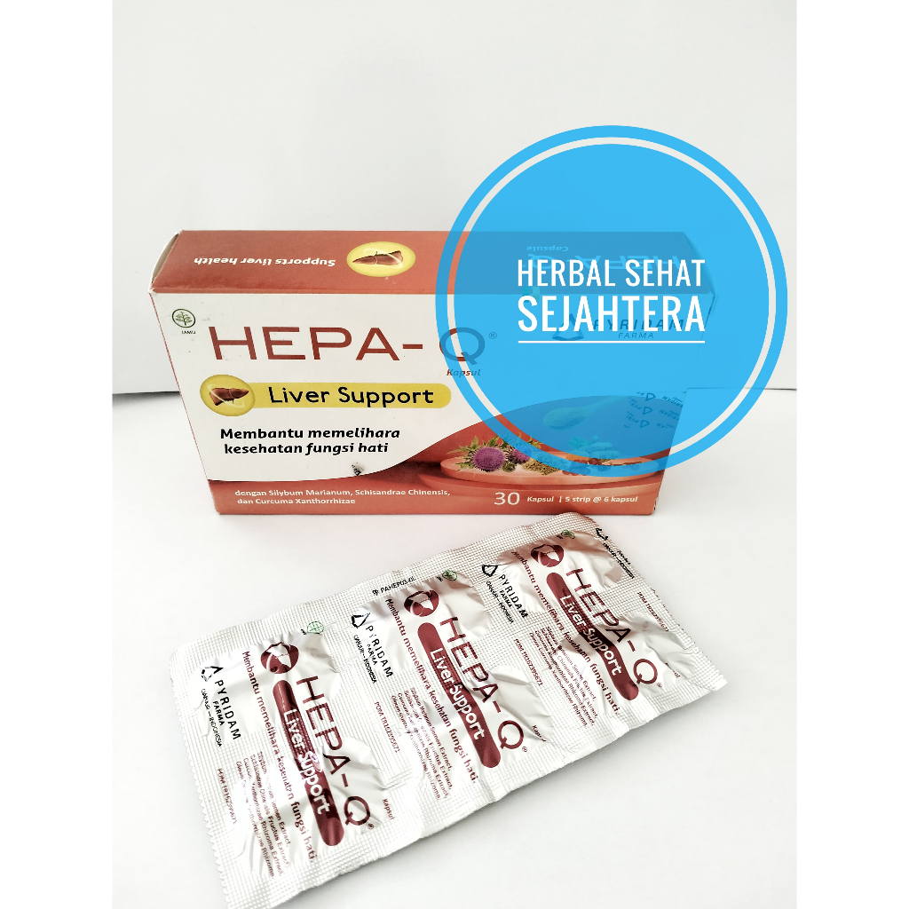 Jual HEPA-Q KAPSUL Hepa-Q Kapsul Hepa Q - suplement untuk membantu ...