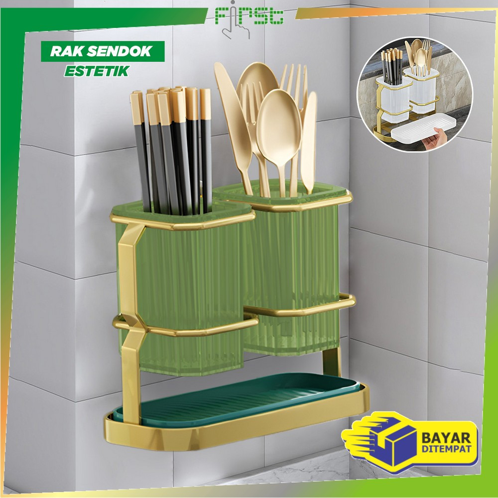 Jual FH-C996 Tempat Sendok Garpu Sumpit Dinding Minimalis dengan ...